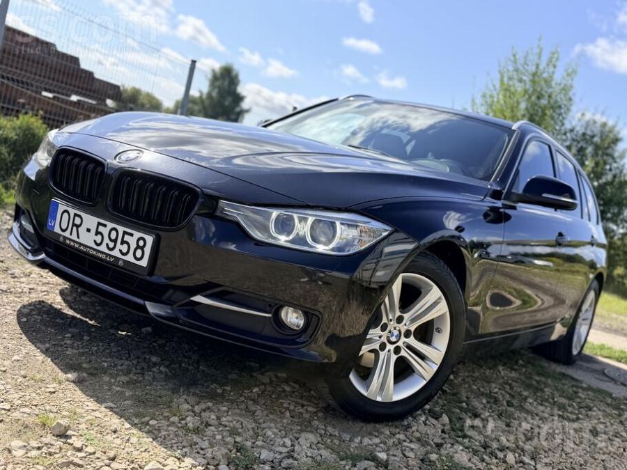 Black BMW 318 2015 in Riga, with an engine capacity of 2.00 L and mileage of 239 thousand km for 9995 €, photo 29 on AUTOMOTO.COM.LV