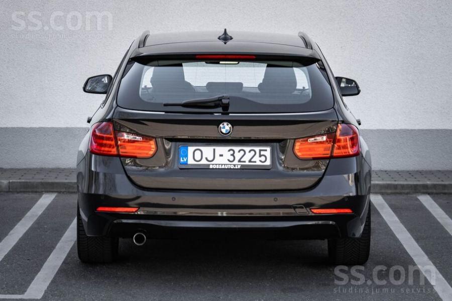 Melns BMW 318 2015 Rīga, ar dzinēja tilpumu 2.00 L un nobraukumu 217 tūkst. km par 9450 €, foto 6 vietnē AUTOMOTO.COM.LV