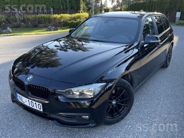 Black BMW 318 2016 in Riga, with an engine capacity of 2.00 L and mileage of 262 thousand km for 9950 €, photo 1 on AUTOMOTO.COM.LV