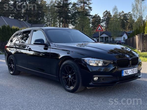 Black BMW 318 2016 in Riga, with an engine capacity of 2.00 L and mileage of 262 thousand km for 9950 €, photo 7 on AUTOMOTO.COM.LV