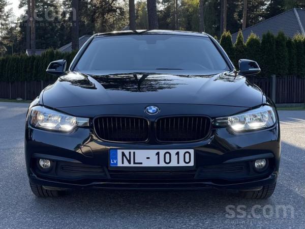 Black BMW 318 2016 in Riga, with an engine capacity of 2.00 L and mileage of 262 thousand km for 9950 €, photo 8 on AUTOMOTO.COM.LV
