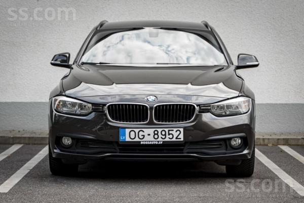 Black BMW 318 2016 in Riga, with an engine capacity of 2.00 L and mileage of 0 thousand km for 11250 €, photo 2 on AUTOMOTO.COM.LV