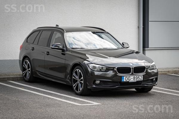 Black BMW 318 2016 in Riga, with an engine capacity of 2.00 L and mileage of 0 thousand km for 11250 €, photo 3 on AUTOMOTO.COM.LV