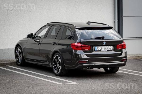 Black BMW 318 2016 in Riga, with an engine capacity of 2.00 L and mileage of 0 thousand km for 11250 €, photo 6 on AUTOMOTO.COM.LV
