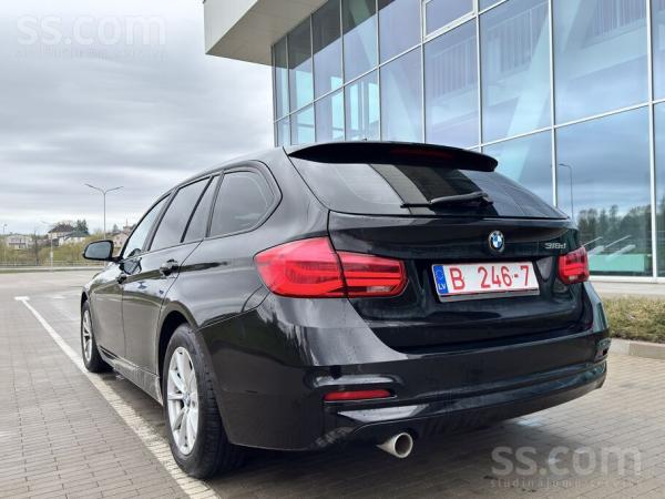 Black BMW 318 2016 in Rezekne, with an engine capacity of 2.00 L and mileage of 311 thousand km for 7900 €, photo 3 on AUTOMOTO.COM.LV