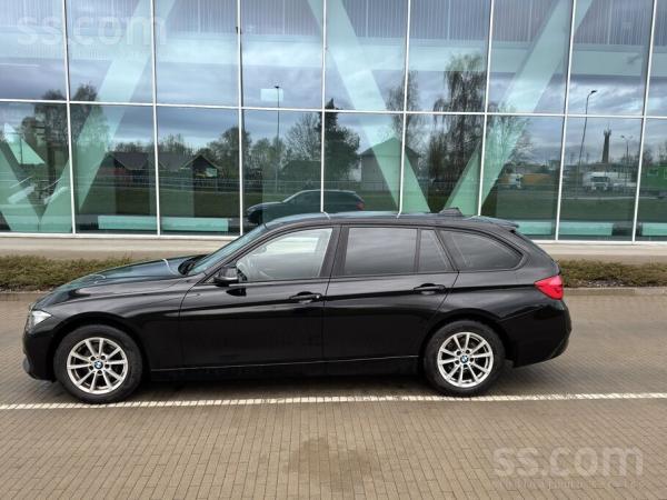 Black BMW 318 2016 in Rezekne, with an engine capacity of 2.00 L and mileage of 311 thousand km for 7900 €, photo 5 on AUTOMOTO.COM.LV