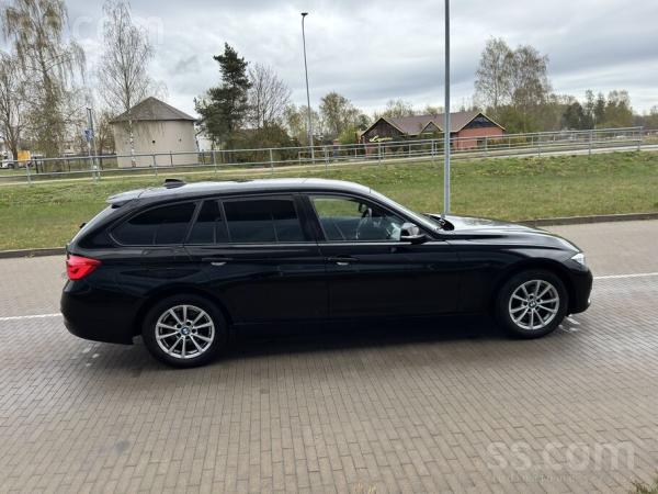 Black BMW 318 2016 in Rezekne, with an engine capacity of 2.00 L and mileage of 311 thousand km for 7900 €, photo 6 on AUTOMOTO.COM.LV