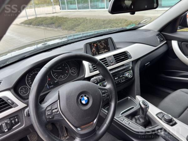 Black BMW 318 2016 in Rezekne, with an engine capacity of 2.00 L and mileage of 311 thousand km for 7900 €, photo 9 on AUTOMOTO.COM.LV