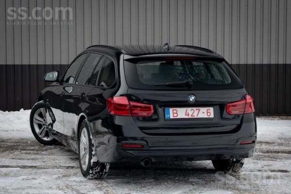 Black BMW 318 2016 in Tukums, with an engine capacity of 2.00 L and mileage of 240 thousand km for 10950 €, photo 4 on AUTOMOTO.COM.LV