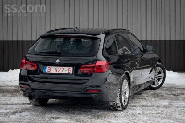 Black BMW 318 2016 in Tukums, with an engine capacity of 2.00 L and mileage of 240 thousand km for 10950 €, photo 7 on AUTOMOTO.COM.LV