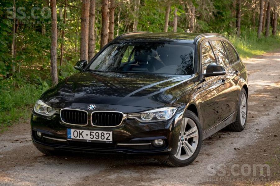 Черный БМВ 318 2016 в Тукумс, объемом двигателя 2.00 л и пробегом 240 тыс. км за 9950 €, фото 4 на AUTOMOTO.COM.LV