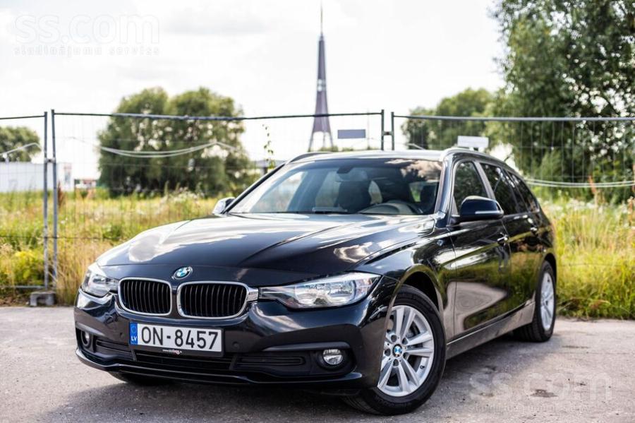 Melns BMW 318 2016 Rīga, ar dzinēja tilpumu 2.00 L un nobraukumu 318 tūkst. km par 9990 €, foto 1 vietnē AUTOMOTO.COM.LV