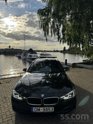 Black BMW 318 2016 in Riga, with an engine capacity of 2.00 L and mileage of 257 thousand km for 10400 €, photo  on AUTOMOTO.COM.LV