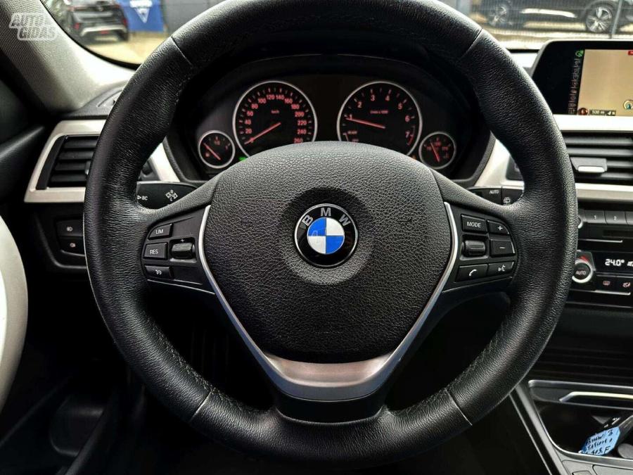 Black BMW 318 2017 in Kaunas, with an engine capacity of 1.50 L and mileage of 187 thousand km for 9200 €, photo 9 on AUTOMOTO.COM.LV