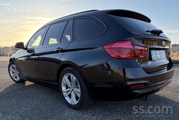 Black BMW 318 2017 in Liepaja, with an engine capacity of 2.00 L and mileage of 287 thousand km for 12000 €, photo 3 on AUTOMOTO.COM.LV