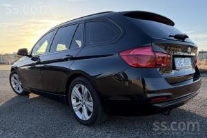 Black BMW 318 2017 in Liepaja, with an engine capacity of 2.00 L and mileage of 287 thousand km for 12000 €, photo 3 on AUTOMOTO.COM.LV