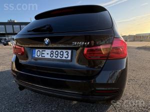 Black BMW 318 2017 in Liepaja, with an engine capacity of 2.00 L and mileage of 287 thousand km for 12000 €, photo 4 on AUTOMOTO.COM.LV