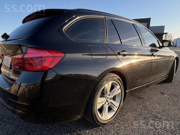 Black BMW 318 2017 in Liepaja, with an engine capacity of 2.00 L and mileage of 287 thousand km for 12000 €, photo 5 on AUTOMOTO.COM.LV