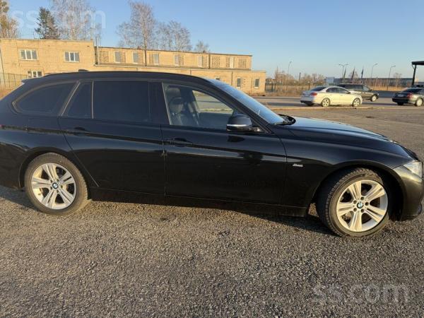 Black BMW 318 2017 in Liepaja, with an engine capacity of 2.00 L and mileage of 287 thousand km for 12000 €, photo 7 on AUTOMOTO.COM.LV