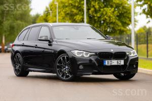 Black BMW 318 2017 in Jelgava, with an engine capacity of 2.00 L and mileage of 301 thousand km for 14800 €, photo 1 on AUTOMOTO.COM.LV