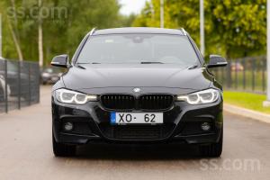 Black BMW 318 2017 in Jelgava, with an engine capacity of 2.00 L and mileage of 301 thousand km for 14800 €, photo 3 on AUTOMOTO.COM.LV