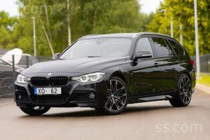 Black BMW 318 2017 in Jelgava, with an engine capacity of 2.00 L and mileage of 301 thousand km for 14800 €, photo 4 on AUTOMOTO.COM.LV