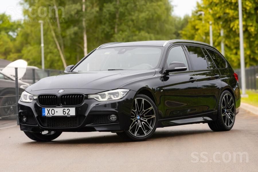 Black BMW 318 2017 in Jelgava, with an engine capacity of 2.00 L and mileage of 301 thousand km for 14800 €, photo 4 on AUTOMOTO.COM.LV