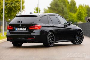 Black BMW 318 2017 in Jelgava, with an engine capacity of 2.00 L and mileage of 301 thousand km for 14800 €, photo 5 on AUTOMOTO.COM.LV