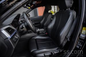 Black BMW 318 2017 in Jelgava, with an engine capacity of 2.00 L and mileage of 301 thousand km for 14800 €, photo 10 on AUTOMOTO.COM.LV