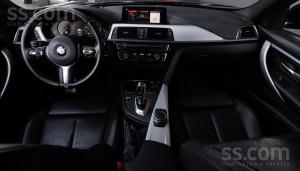 Black BMW 318 2017 in Jelgava, with an engine capacity of 2.00 L and mileage of 301 thousand km for 14800 €, photo 13 on AUTOMOTO.COM.LV