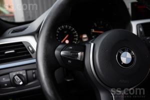 Black BMW 318 2017 in Jelgava, with an engine capacity of 2.00 L and mileage of 301 thousand km for 14800 €, photo 24 on AUTOMOTO.COM.LV