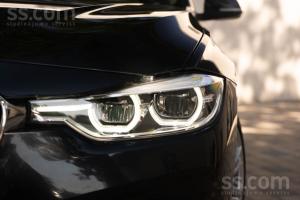 Black BMW 318 2017 in Riga, with an engine capacity of 2.00 L and mileage of 213 thousand km for 10990 €, photo 3 on AUTOMOTO.COM.LV