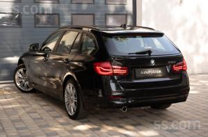 Black BMW 318 2017 in Riga, with an engine capacity of 2.00 L and mileage of 213 thousand km for 10990 €, photo 4 on AUTOMOTO.COM.LV