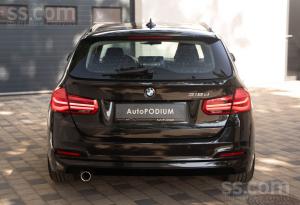 Black BMW 318 2017 in Riga, with an engine capacity of 2.00 L and mileage of 213 thousand km for 10990 €, photo 5 on AUTOMOTO.COM.LV