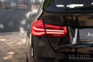 Black BMW 318 2017 in Riga, with an engine capacity of 2.00 L and mileage of 213 thousand km for 10990 €, photo 6 on AUTOMOTO.COM.LV