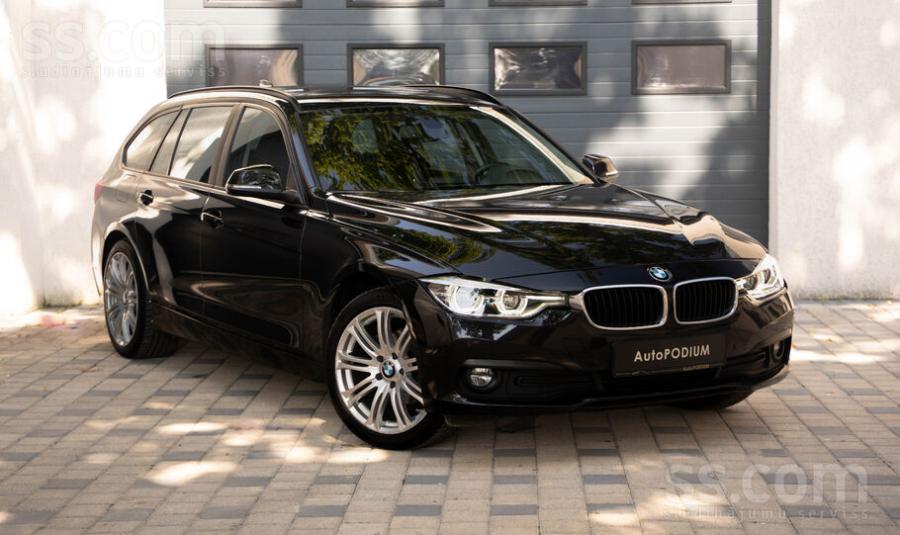 Black BMW 318 2017 in Riga, with an engine capacity of 2.00 L and mileage of 213 thousand km for 10990 €, photo 9 on AUTOMOTO.COM.LV