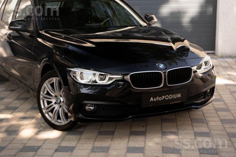 Black BMW 318 2017 in Riga, with an engine capacity of 2.00 L and mileage of 213 thousand km for 10990 €, photo 10 on AUTOMOTO.COM.LV