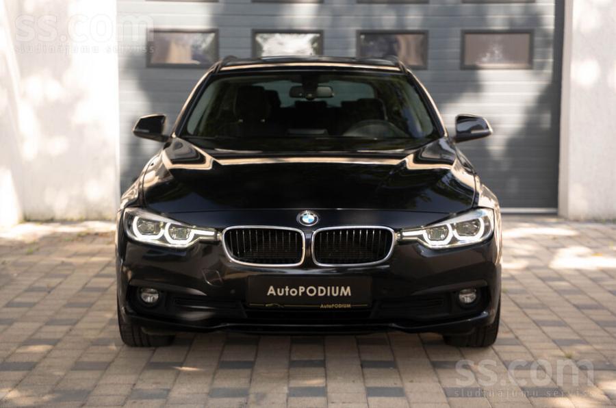 Black BMW 318 2017 in Riga, with an engine capacity of 2.00 L and mileage of 213 thousand km for 10990 €, photo 12 on AUTOMOTO.COM.LV