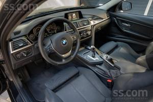 Black BMW 318 2017 in Riga, with an engine capacity of 2.00 L and mileage of 213 thousand km for 10990 €, photo 13 on AUTOMOTO.COM.LV