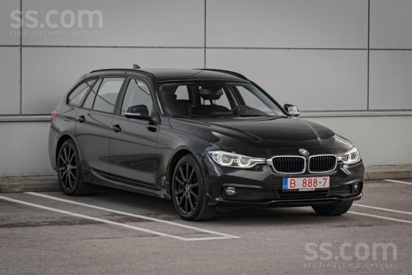 Melns BMW 318 2017 Rīga, ar dzinēja tilpumu 2.00 L un nobraukumu 212 tūkst. km par 12450 €, foto 3 vietnē AUTOMOTO.COM.LV