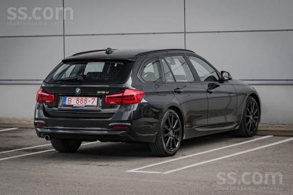 Melns BMW 318 2017 Rīga, ar dzinēja tilpumu 2.00 L un nobraukumu 212 tūkst. km par 12450 €, foto 4 vietnē AUTOMOTO.COM.LV