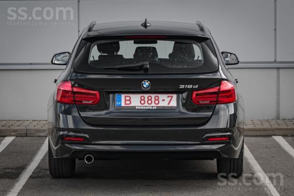 Melns BMW 318 2017 Rīga, ar dzinēja tilpumu 2.00 L un nobraukumu 212 tūkst. km par 12450 €, foto 5 vietnē AUTOMOTO.COM.LV