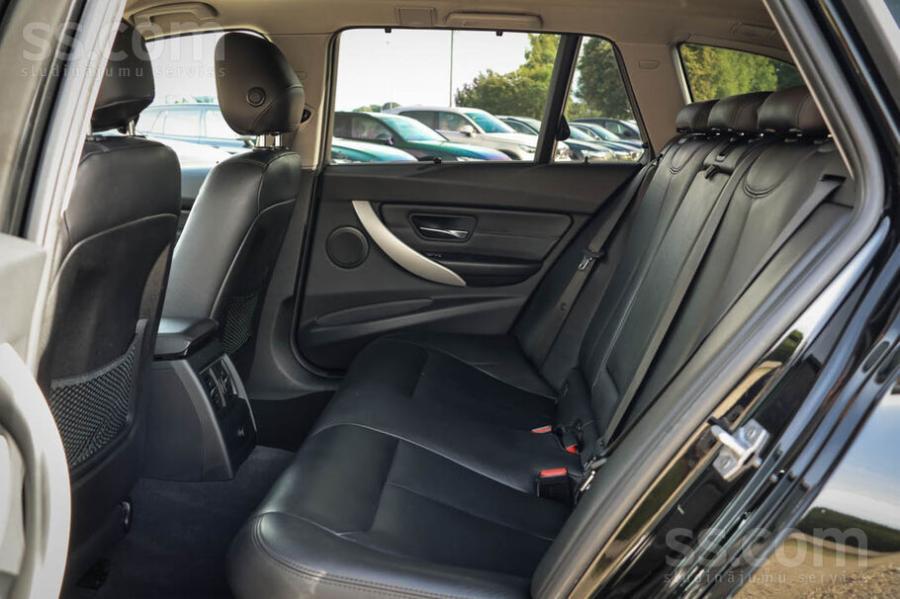 Melns BMW 318 2017 Tukums, ar dzinēja tilpumu 2.00 L un nobraukumu 231 tūkst. km par 9590 €, foto 14 vietnē AUTOMOTO.COM.LV