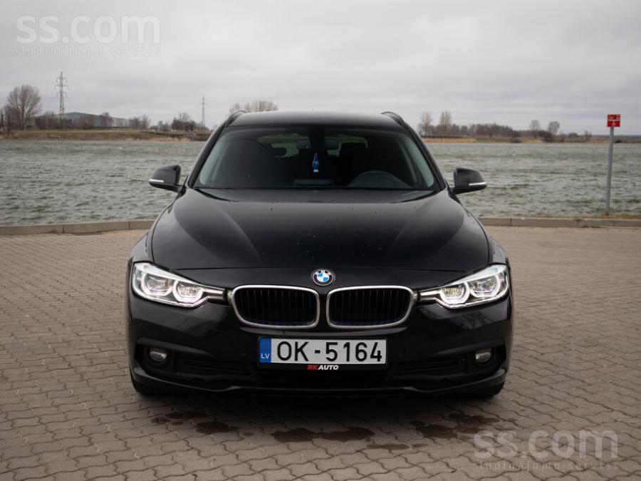 Black BMW 318 2018 in Liepaja, with an engine capacity of 2.00 L and mileage of 284 thousand km for 11000 €, photo 3 on AUTOMOTO.COM.LV