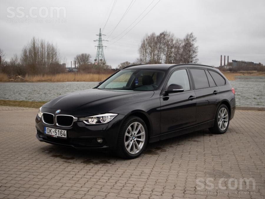 Black BMW 318 2018 in Liepaja, with an engine capacity of 2.00 L and mileage of 284 thousand km for 11000 €, photo 4 on AUTOMOTO.COM.LV