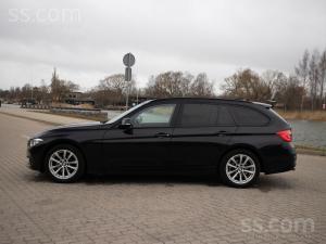 Black BMW 318 2018 in Liepaja, with an engine capacity of 2.00 L and mileage of 284 thousand km for 11000 €, photo 5 on AUTOMOTO.COM.LV