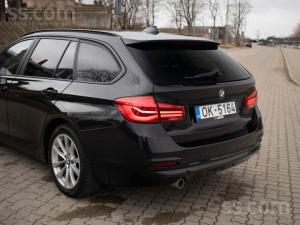 Black BMW 318 2018 in Liepaja, with an engine capacity of 2.00 L and mileage of 284 thousand km for 11000 €, photo 12 on AUTOMOTO.COM.LV