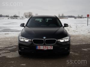 Black BMW 318 2018 in Liepaja, with an engine capacity of 2.00 L and mileage of 284 thousand km for 11200 €, photo  on AUTOMOTO.COM.LV