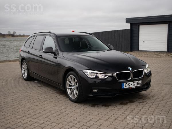 Black BMW 318 2018 in Liepaja, with an engine capacity of 2.00 L and mileage of 284 thousand km for 10800 €, photo 1 on AUTOMOTO.COM.LV