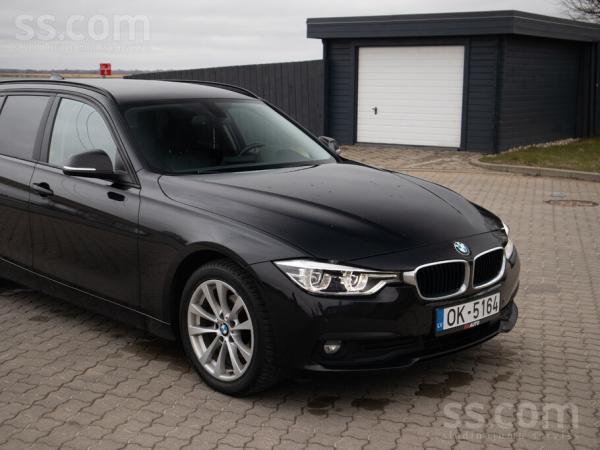 Black BMW 318 2018 in Liepaja, with an engine capacity of 2.00 L and mileage of 284 thousand km for 10800 €, photo 9 on AUTOMOTO.COM.LV
